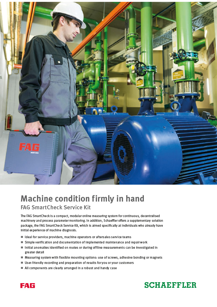 FAG SmartCheck Service-Kit | Publications | Schaeffler Indonesia